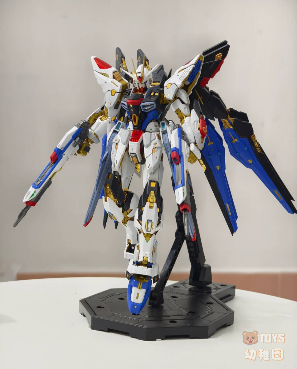 Yahoo!オークション - 【長龍】1/100 MGEX ストライクフリーダム 光の...