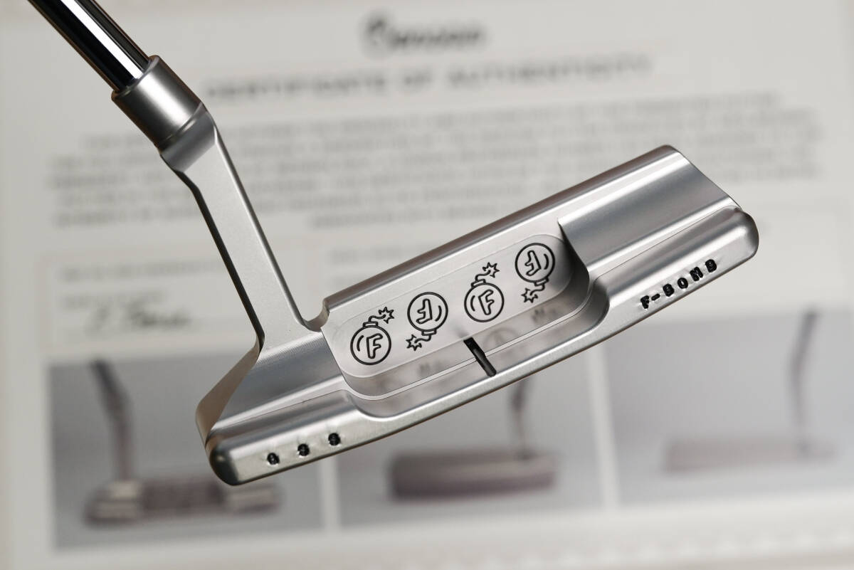 【樂淘letao】日本代購代標第一品牌－新品未使用 Benson SpeedGreen6 F-Bomb 345 GSS COA有り ジャーマンステンレス 海外直輸入ガレージパター 34インチ ...