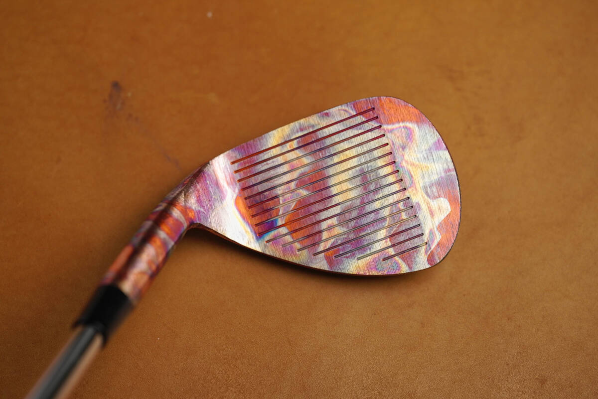 【樂淘letao】日本代購代標第一品牌－【激レア！】プロ監修のGYANウェッジ・国産Made in Japan鬼スピン レインボーカッパー ヘッドパーツのみ 57度単品