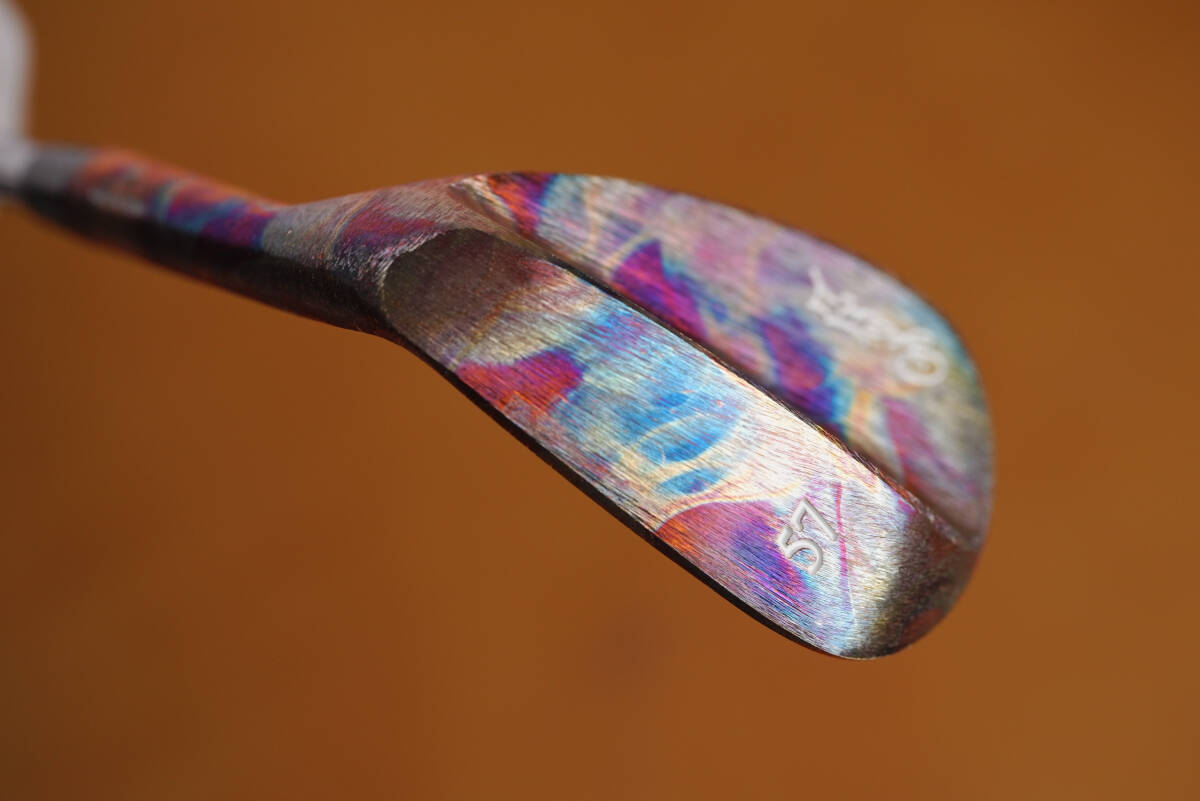 【樂淘letao】日本代購代標第一品牌－【激レア！】プロ監修のGYANウェッジ・国産Made in Japan鬼スピン レインボーカッパー ヘッドパーツのみ 57度単品