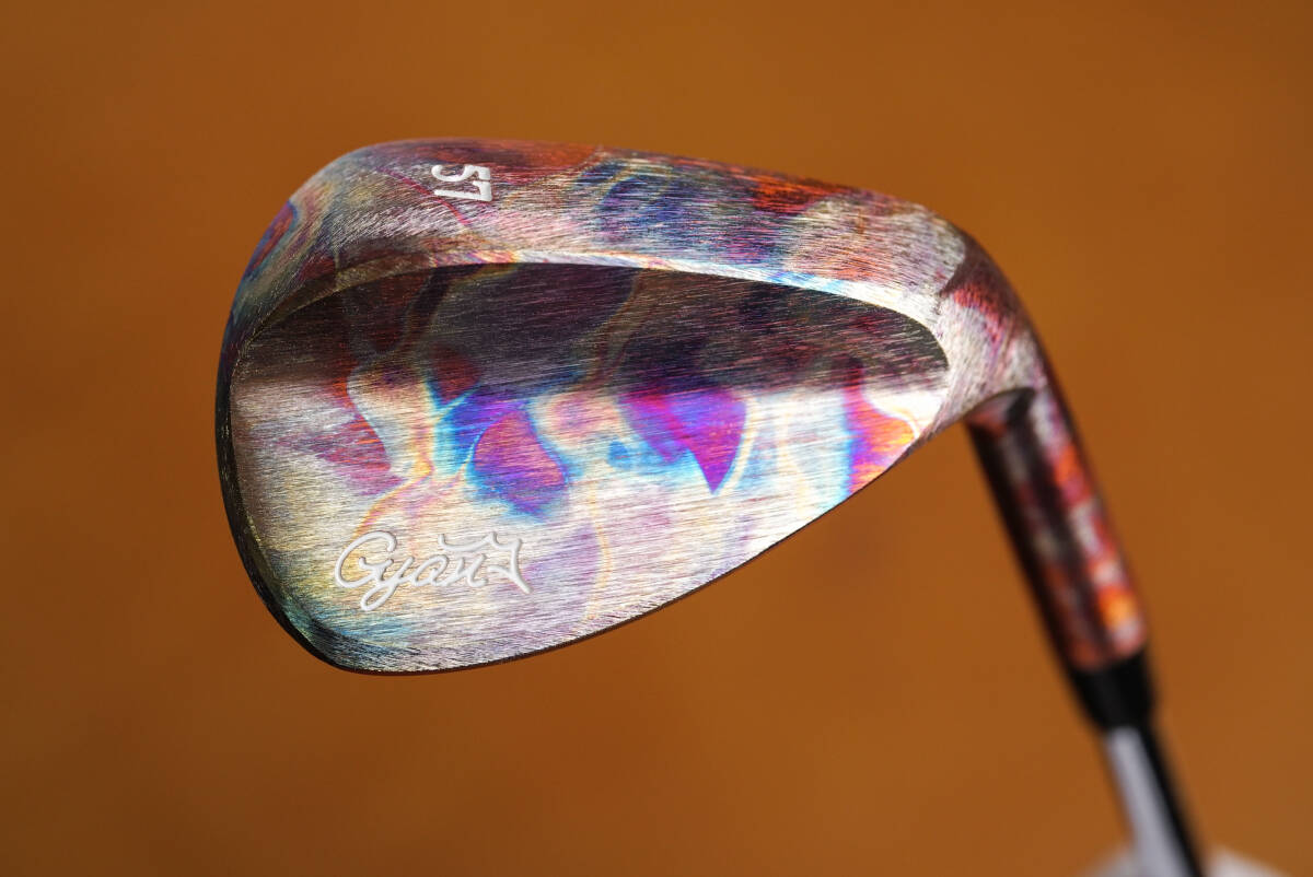 【樂淘letao】日本代購代標第一品牌－【激レア！】プロ監修のGYANウェッジ・国産Made in Japan鬼スピン レインボーカッパー ヘッドパーツのみ 57度単品
