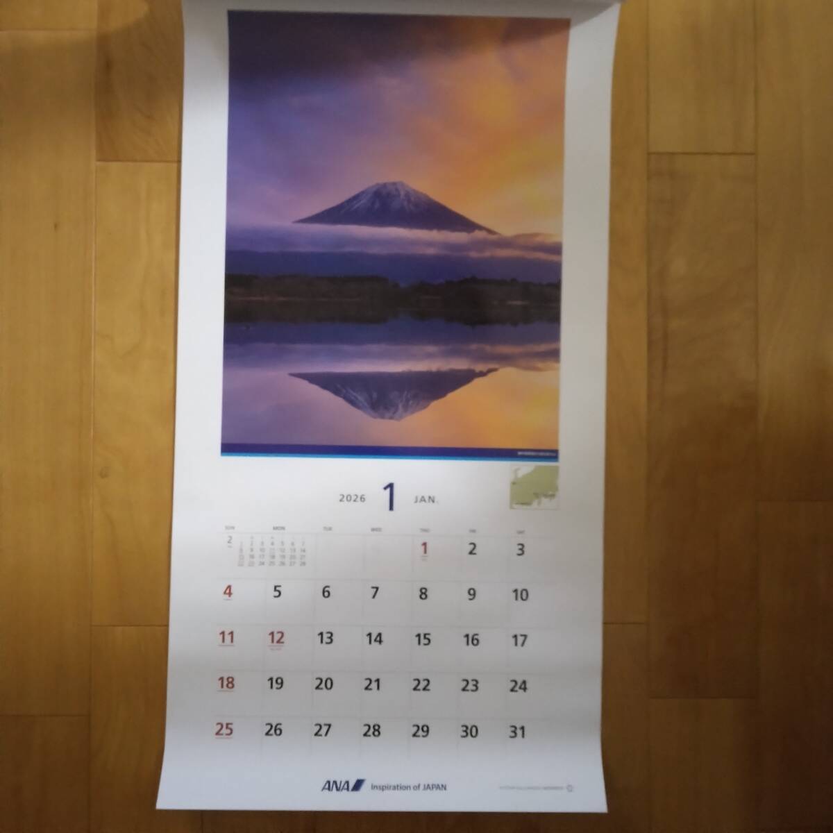 Yahoo!オークション - 2026年 ANAカレンダー 壁掛けカレンダー ANA 全...