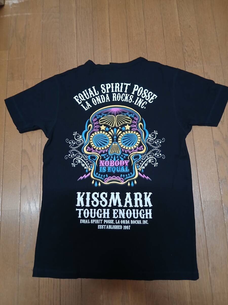 Yahoo!オークション - KISSMARKキスマークTシャツOサイズ③黒