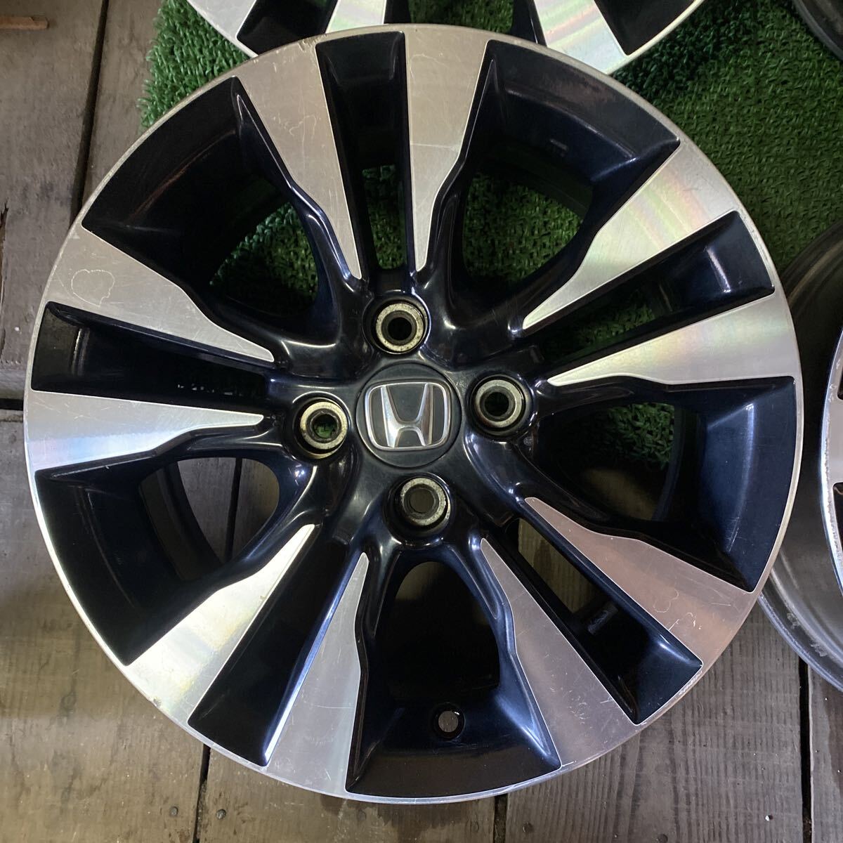 Yahoo!オークション - ホンダ HONDA純正ホイール フィット 15インチ 15...
