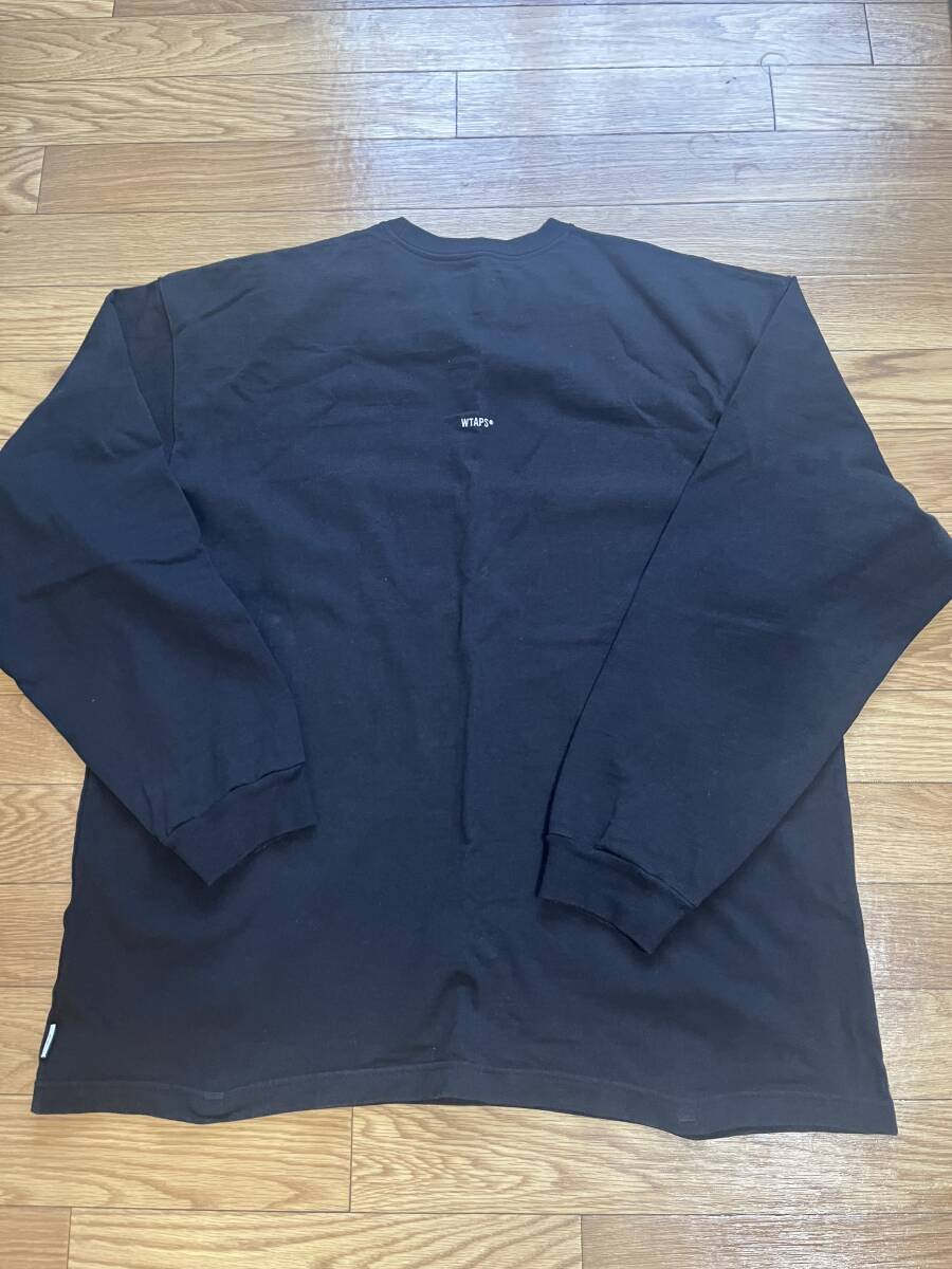 Yahoo!オークション - 【USED】WTAPS Long Sleeve Tee BLACK LARGE(3)