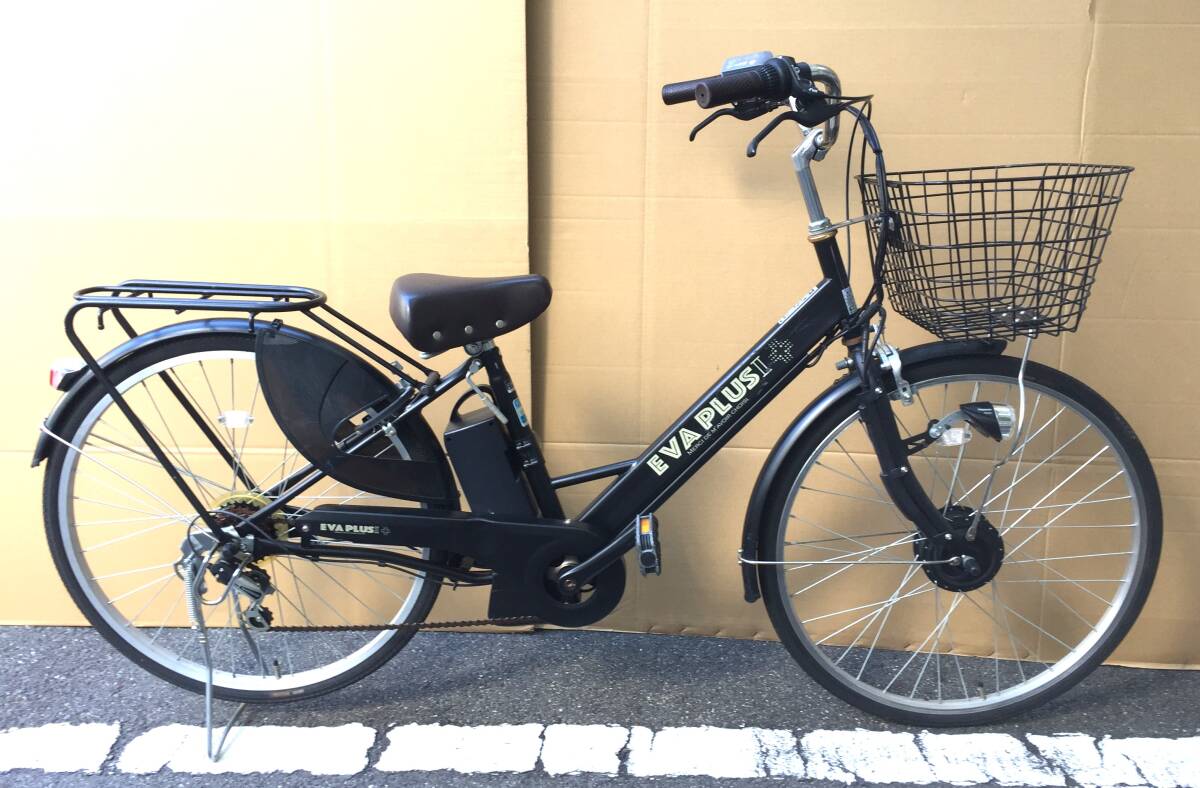 Yahoo!オークション - 概ね状態良 （難あり） 電動アシスト自転車 EVA ...