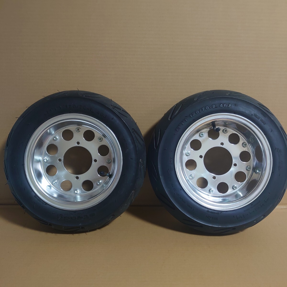 Yahoo!オークション - ホンダ モンキー ゴリラ 3.5J B77 120/70-8 8イ...