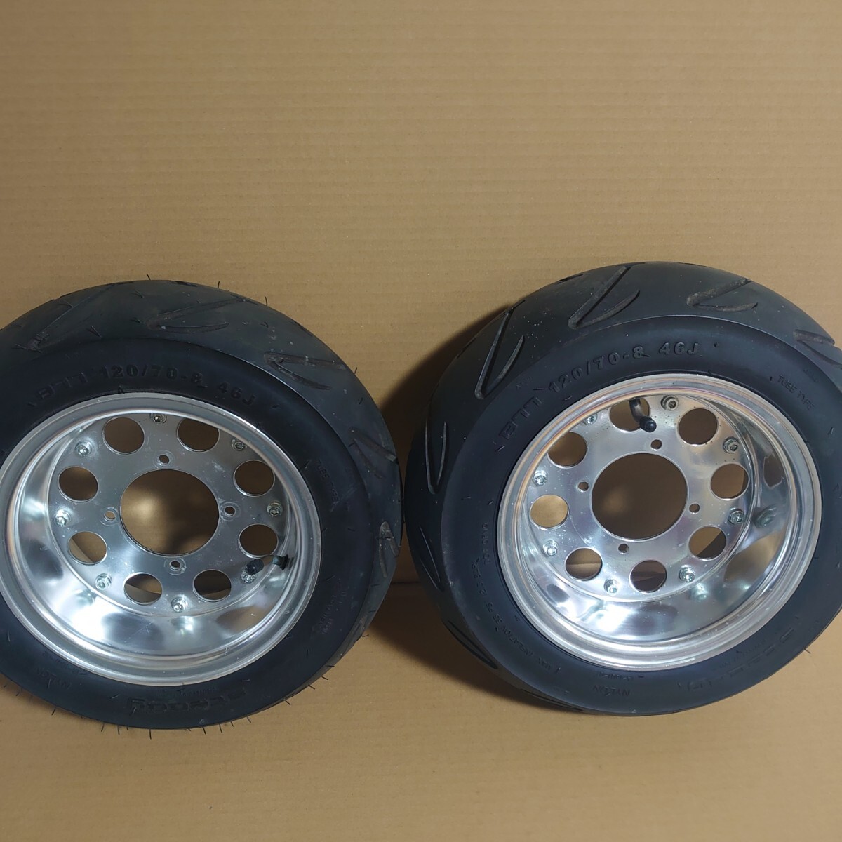 Yahoo!オークション - ホンダ モンキー ゴリラ 3.5J B77 120/70-8 8イ...