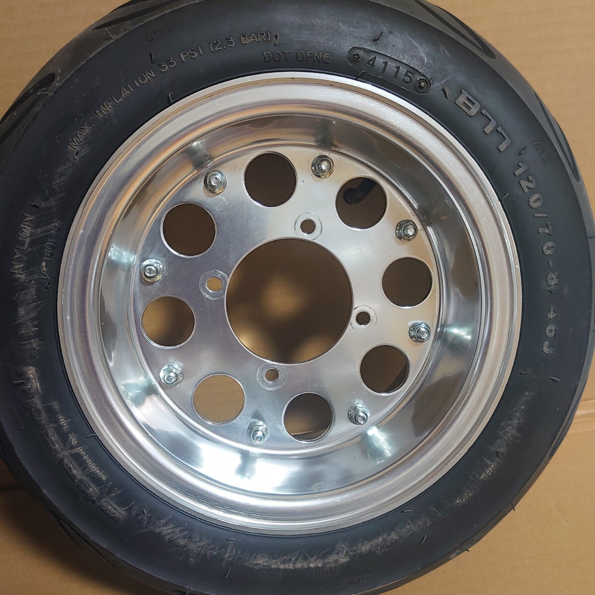 Yahoo!オークション - ホンダ モンキー ゴリラ 3.5J B77 120/70-8 8イ...