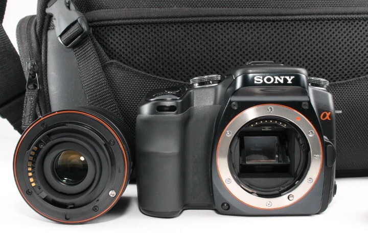 Yahoo!オークション - 極上品 SONY α100 + 75-300mm + 18-70mm #R067