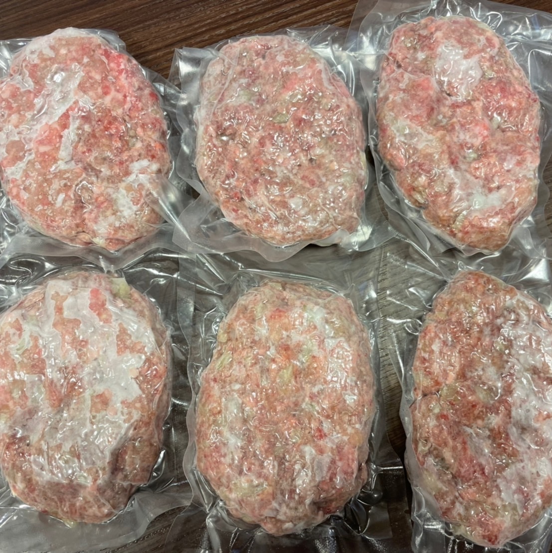 Yahoo!オークション - 自家製ハンバーグ（和牛50％）1個150g×6枚入...