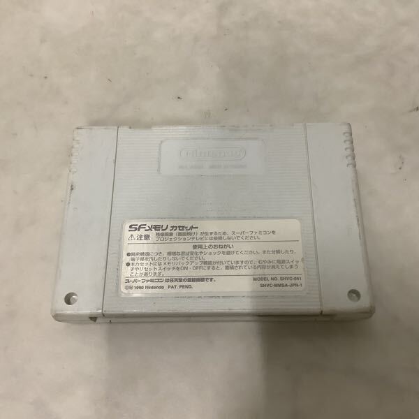 Yahoo!オークション - 1円〜 SFC スーパーファミコン SFメモリ カセッ...