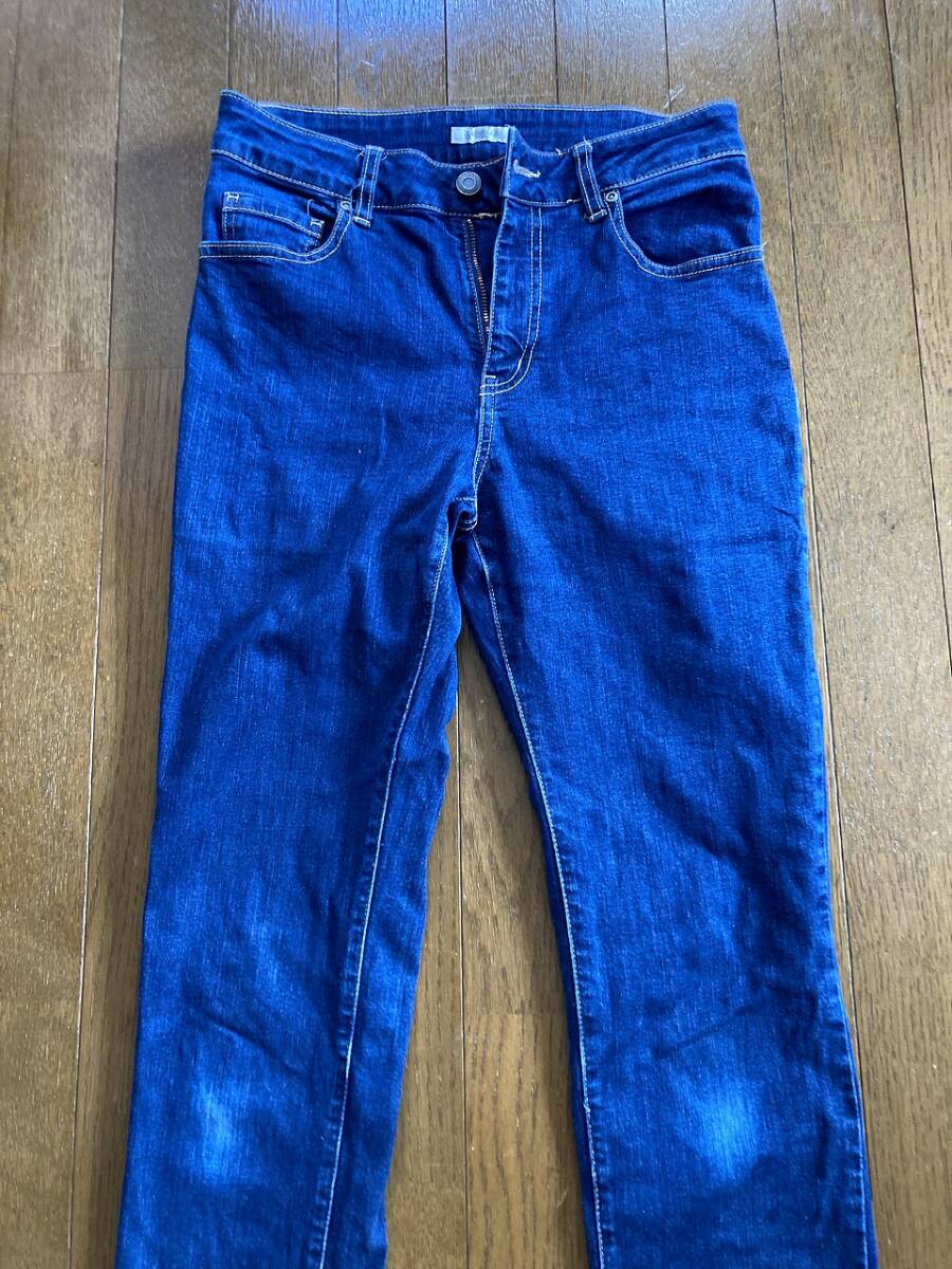 Yahoo!オークション - シネマクラブ 伸縮生地のジーパン ジーンズ 青系...