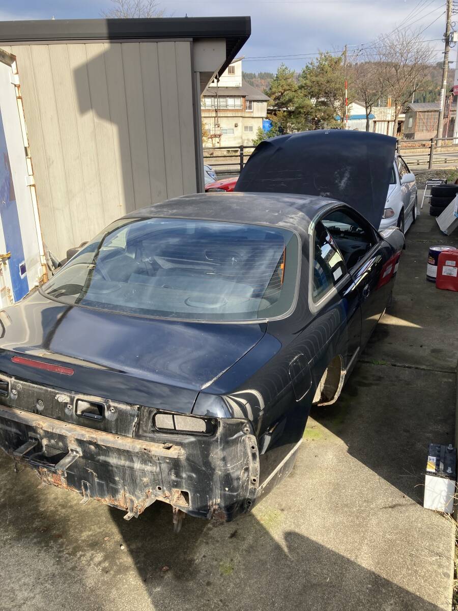 Yahoo!オークション - 日産 シルビア S14後期 KsMT ボディーのみ 書類...