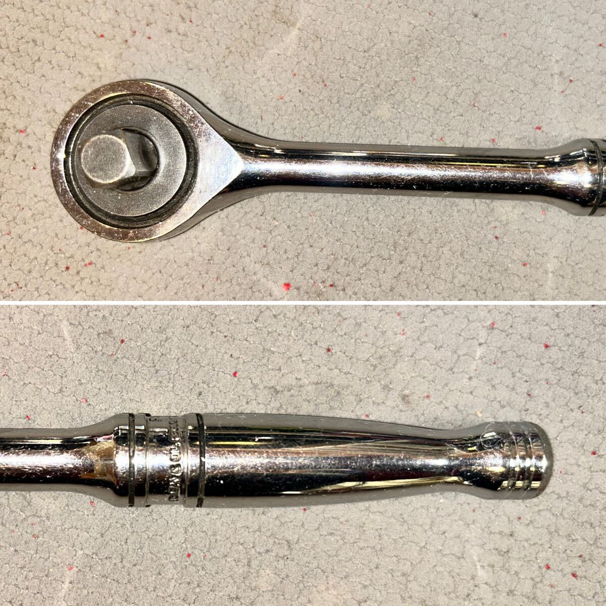 Yahoo!オークション - Snap-on ジャンク品(故障品)・ラチェット 3/8 F...