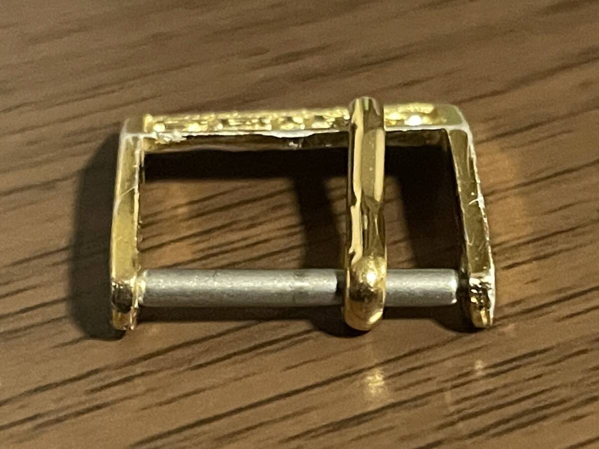 Yahoo!オークション - SEIKO セイコー 尾錠 15mm バックル 美錠 ゴール...