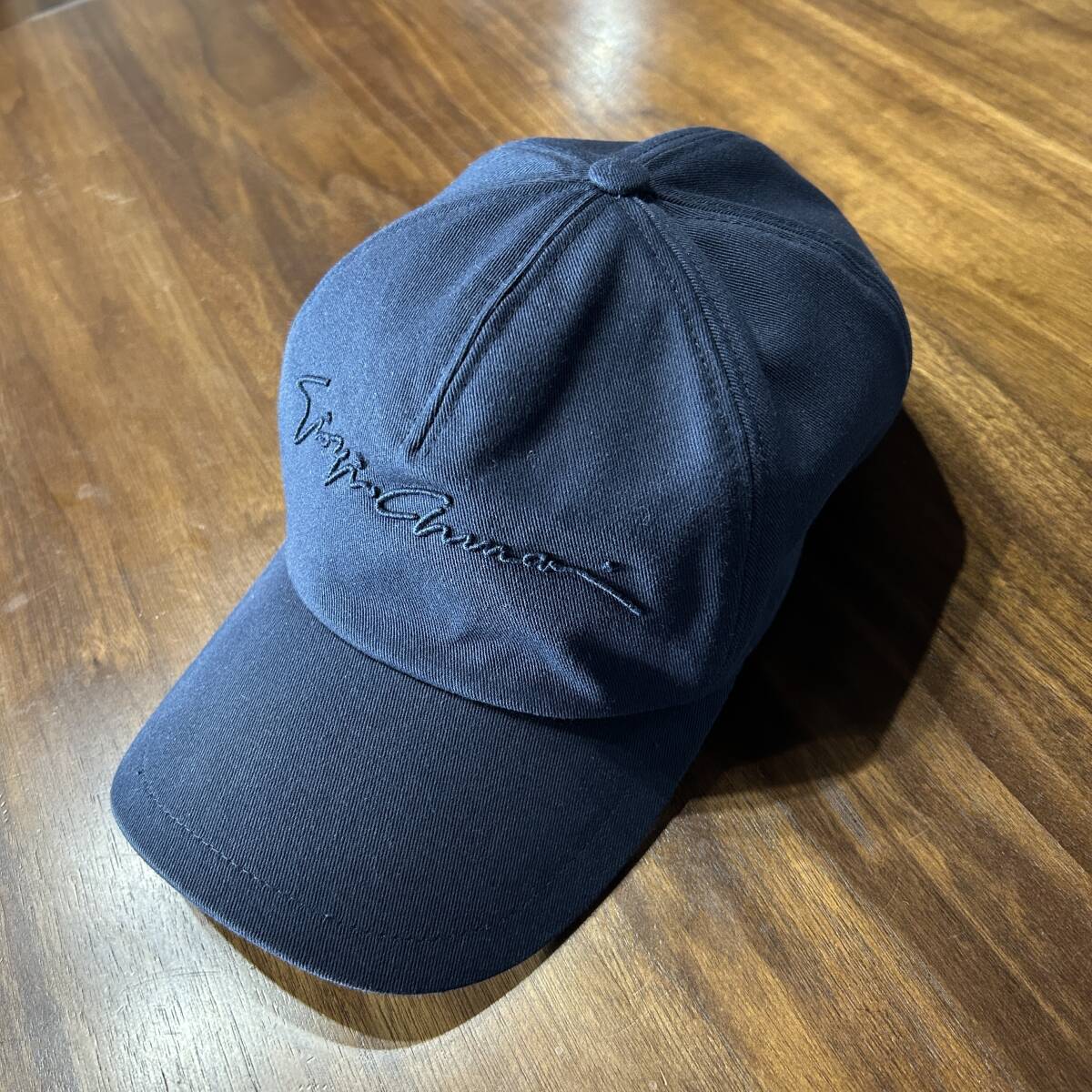 Yahoo!オークション - Giorgio Armani ジョルジオアルマーニ 帽子 ダー...