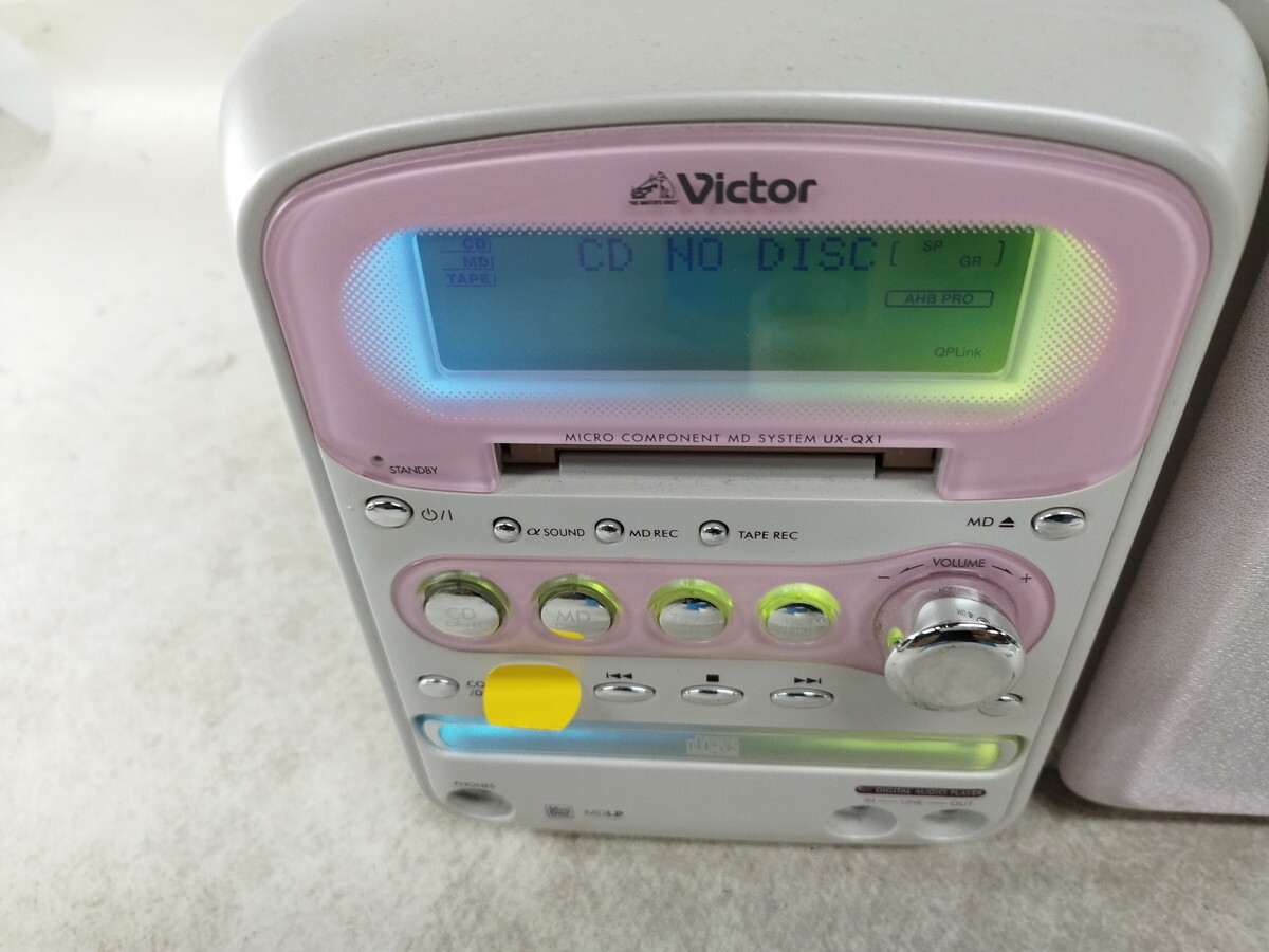 Yahoo!オークション - a11-267 Victor ビクター システムコンポ CD/MD/...