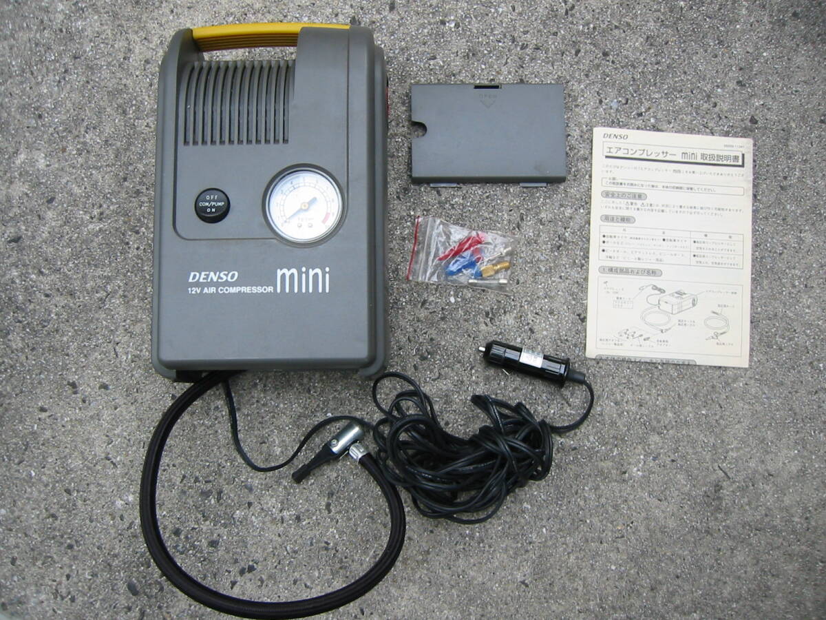 Yahoo!オークション - 未使用 デンソー エアーコンプレッサー ミニ DC1...