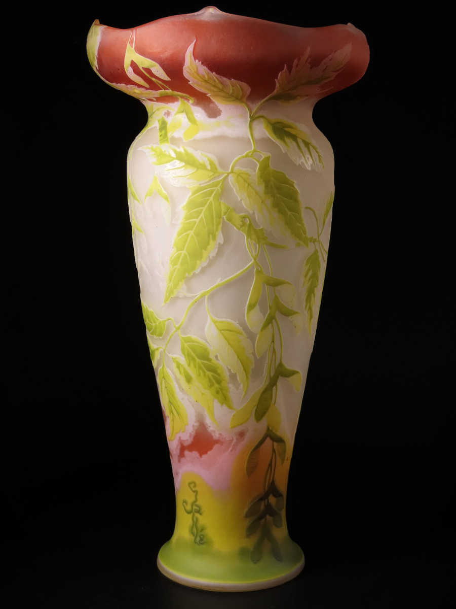 Yahoo!オークション - 【晃】本物保証 美術館級別格品 Emile Galle エ...