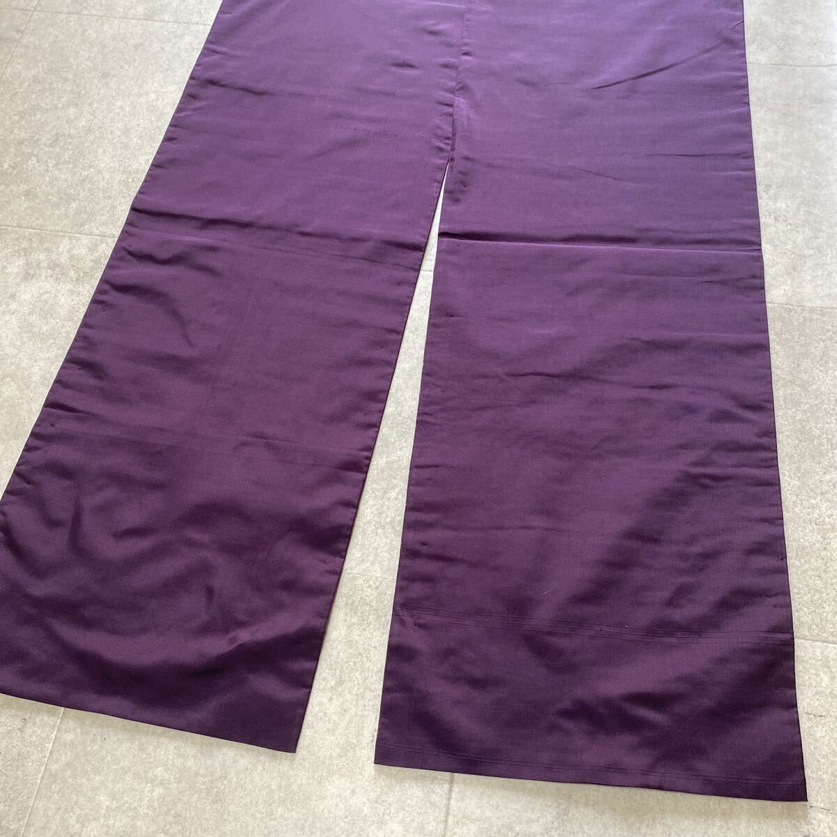 Yahoo!オークション - アンティーク 袋帯 紫 花 着物 昭和レトロ 大正...