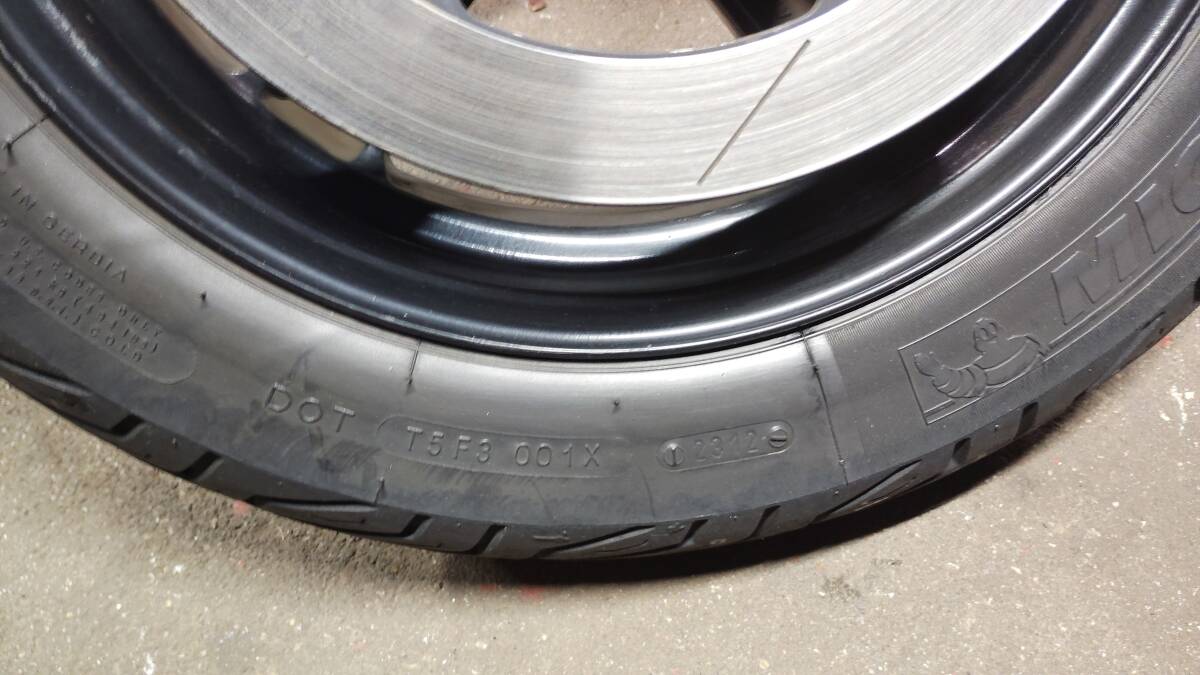 Yahoo!オークション - スズキスカイウェイブ250 CJ43A 中古前後タイヤ...