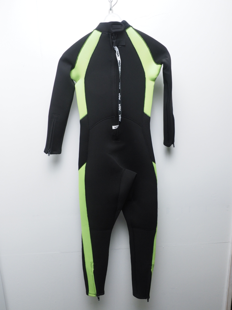 Yahoo!オークション - USED AQA 3mm キッズフルスーツ（ウェットスー...
