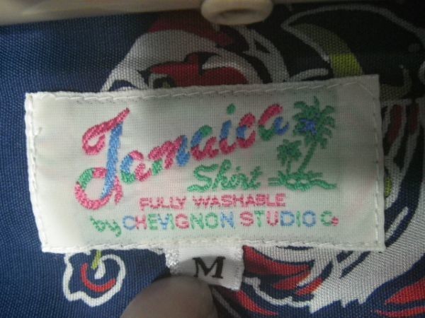 Yahoo!オークション - n3941 CHEVIGNON STUDIO Jamaica Shirt シェビ...