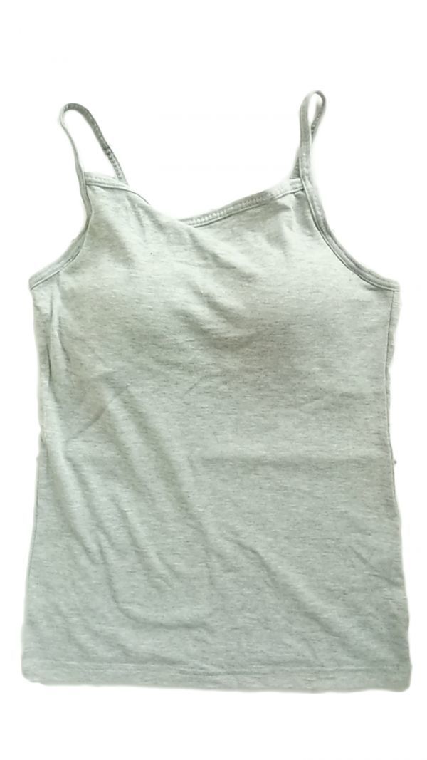 Yahoo!オークション - あ7202 訳あり 綿混 ブラトップ キャミソール S ...