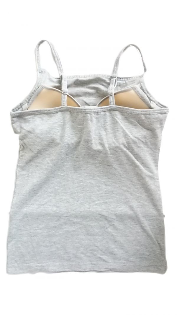 Yahoo!オークション - あ7202 訳あり 綿混 ブラトップ キャミソール S ...