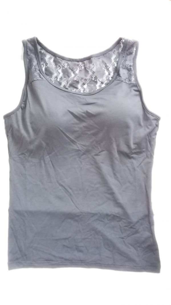 Yahoo!オークション - あ7204 訳あり 背中切り替え レース ブラトップ ...