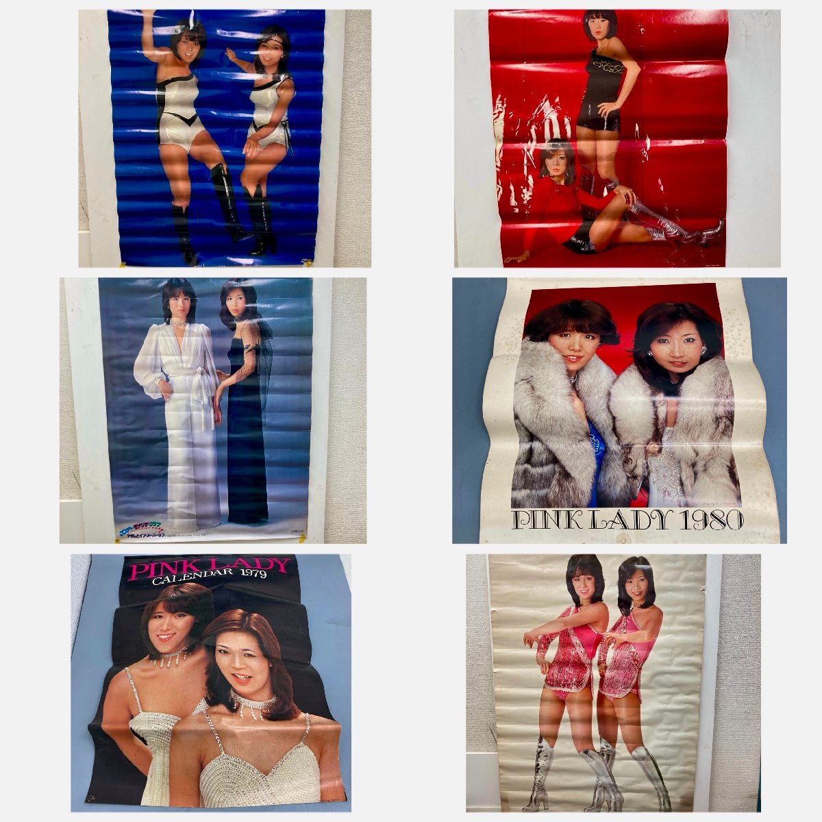 Yahoo!オークション - [1] ピンクレディー ポスター カレンダー 11点 ...