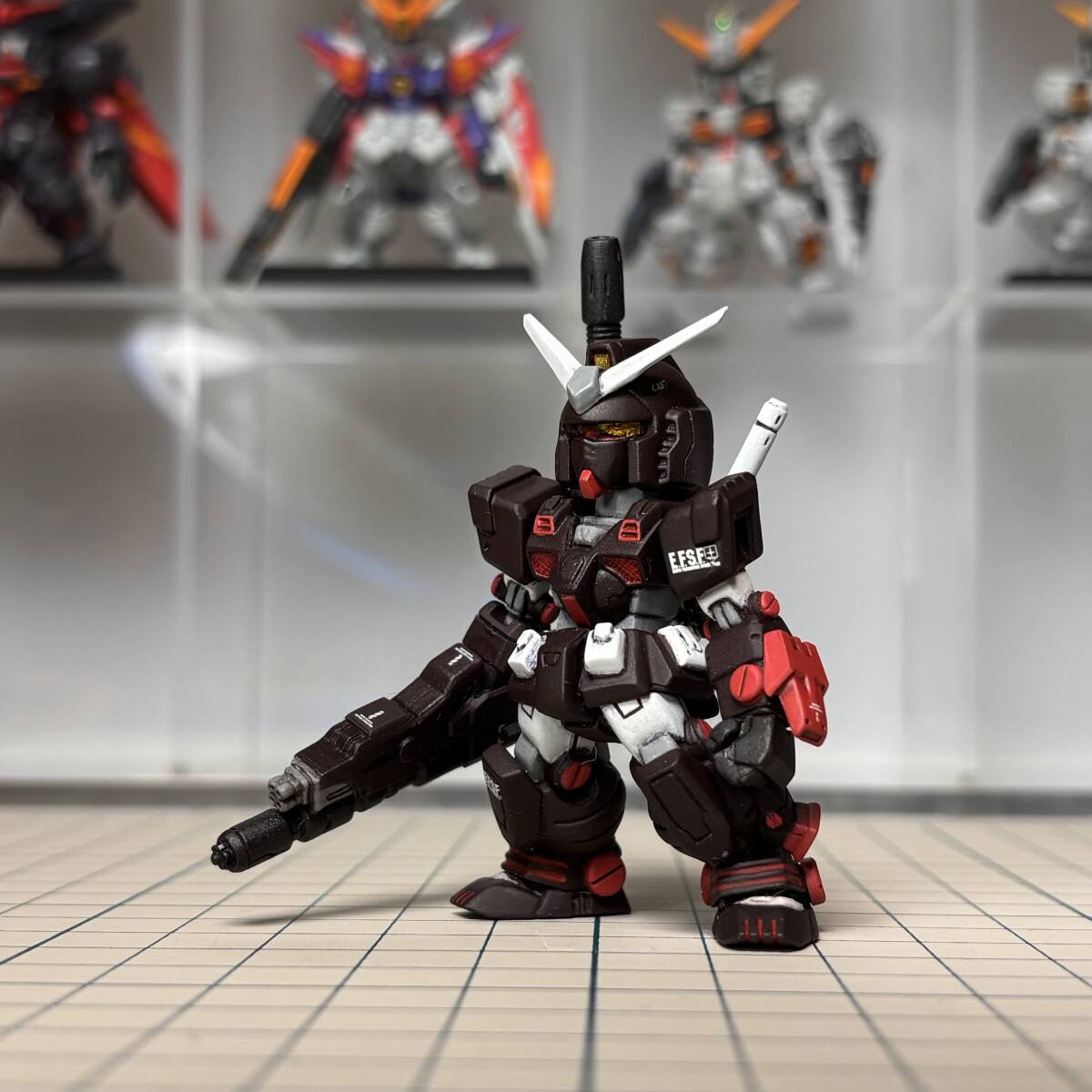 Yahoo!オークション - 【徹底改修】FW GUNDAM CONVERGE ヘビーガンダム...