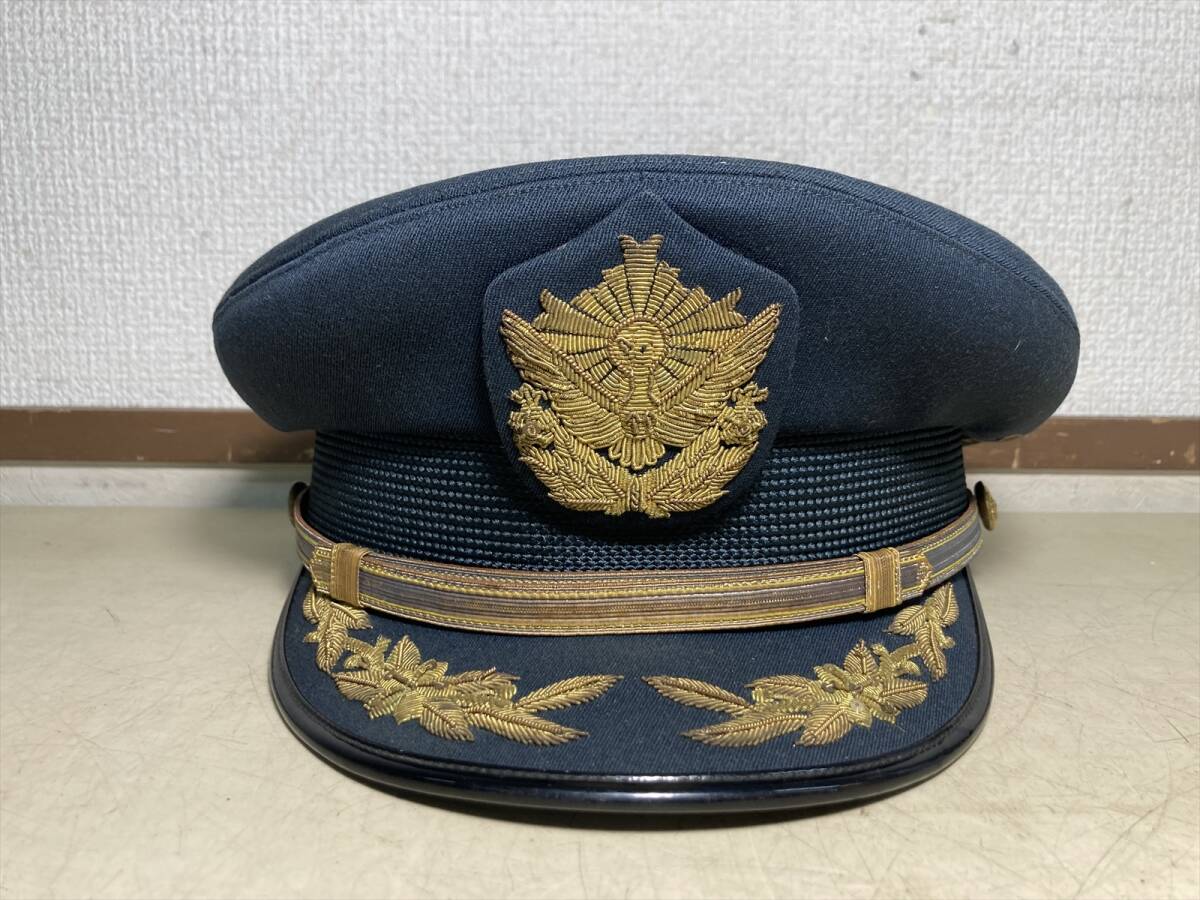 Yahoo!オークション - 京都8 記章 陸上自衛隊 儀礼帽 制帽 将官 軍帽 ...