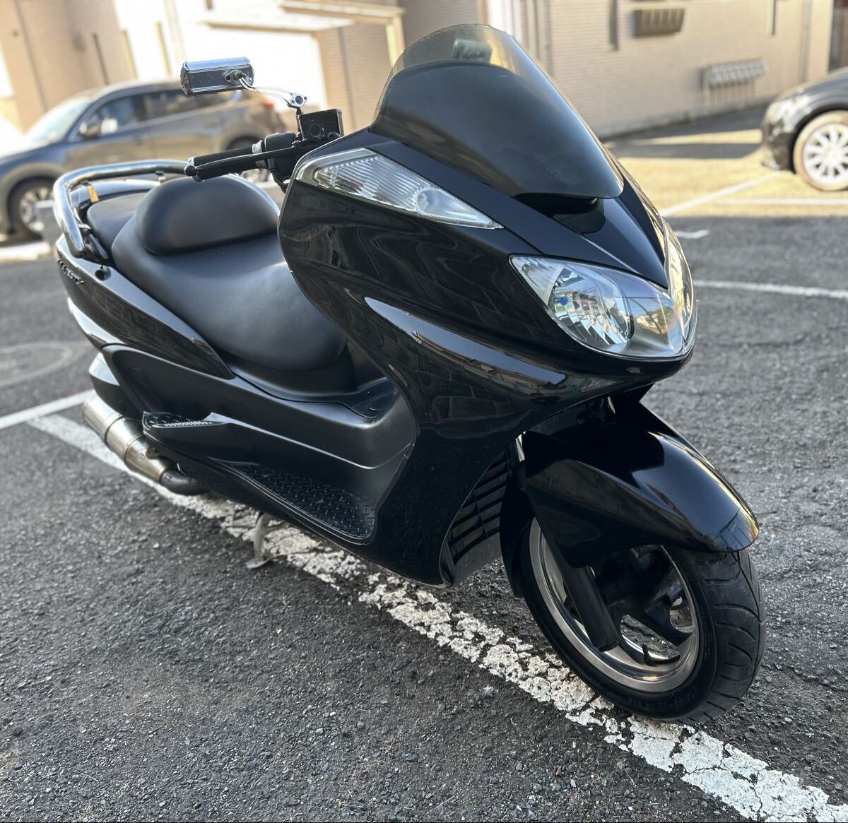 Yahoo!オークション - ヤマハ 1.1万キロ グランドマジェスティ250 バッ...