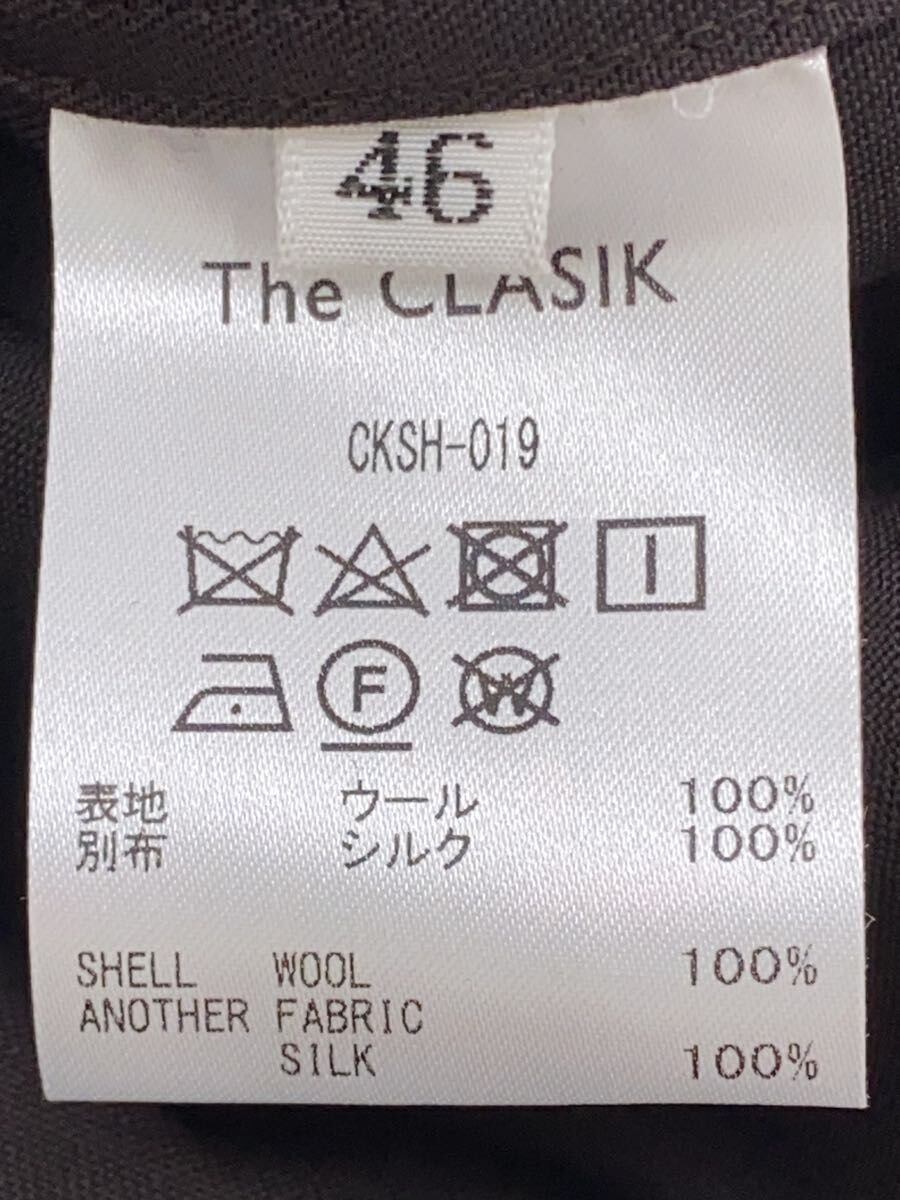 Yahoo!オークション - The CLASIK 長袖シャツ/46/ウール/BRW/CKSH-019