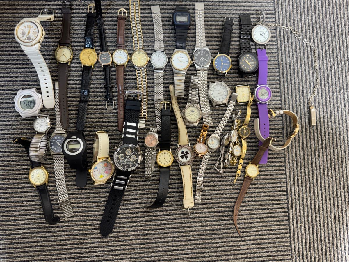 Yahoo!オークション - 腕時計 まとめ売り 85点 3.8kg 部品集め 不動品 ...