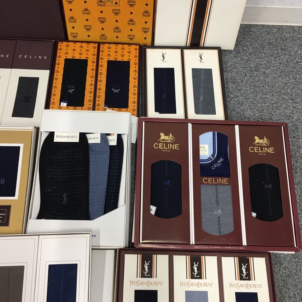 Yahoo!オークション - F10375 CELINE YSL Dior POLO MCM DUNHILL 他 ...