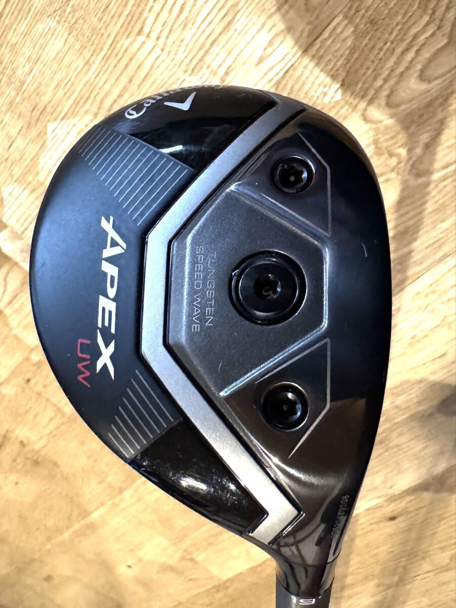 【樂淘letao】日本代購代標第一品牌－Callaway APEX UW ユーティリティウッド S 19°