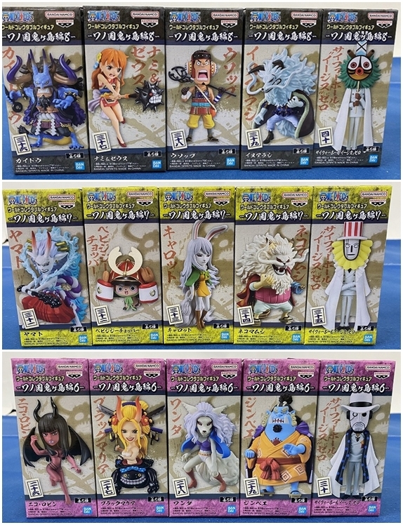 【樂淘letao】日本代購代標第一品牌－未開封★WCF ワールドコレクタブルフィギュア ワンピース ワノ国 鬼ヶ島編 1～11 フルセット (1838)