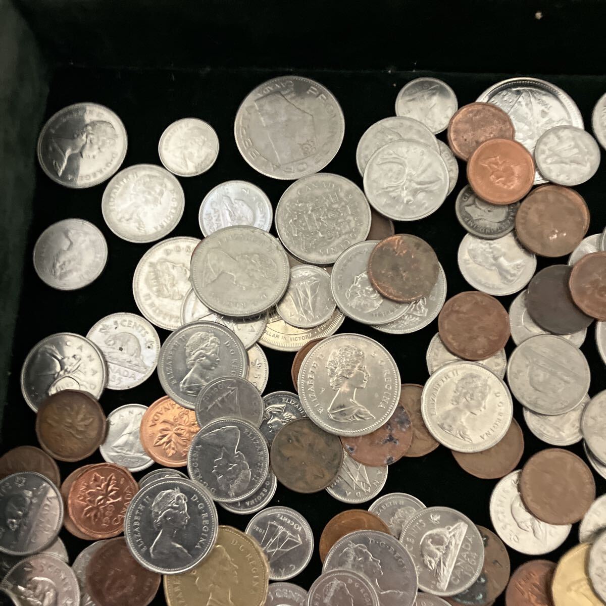 Yahoo!オークション - まとめ 現状品 カナダ ドル 約1.8kg 外貨 外国銭...