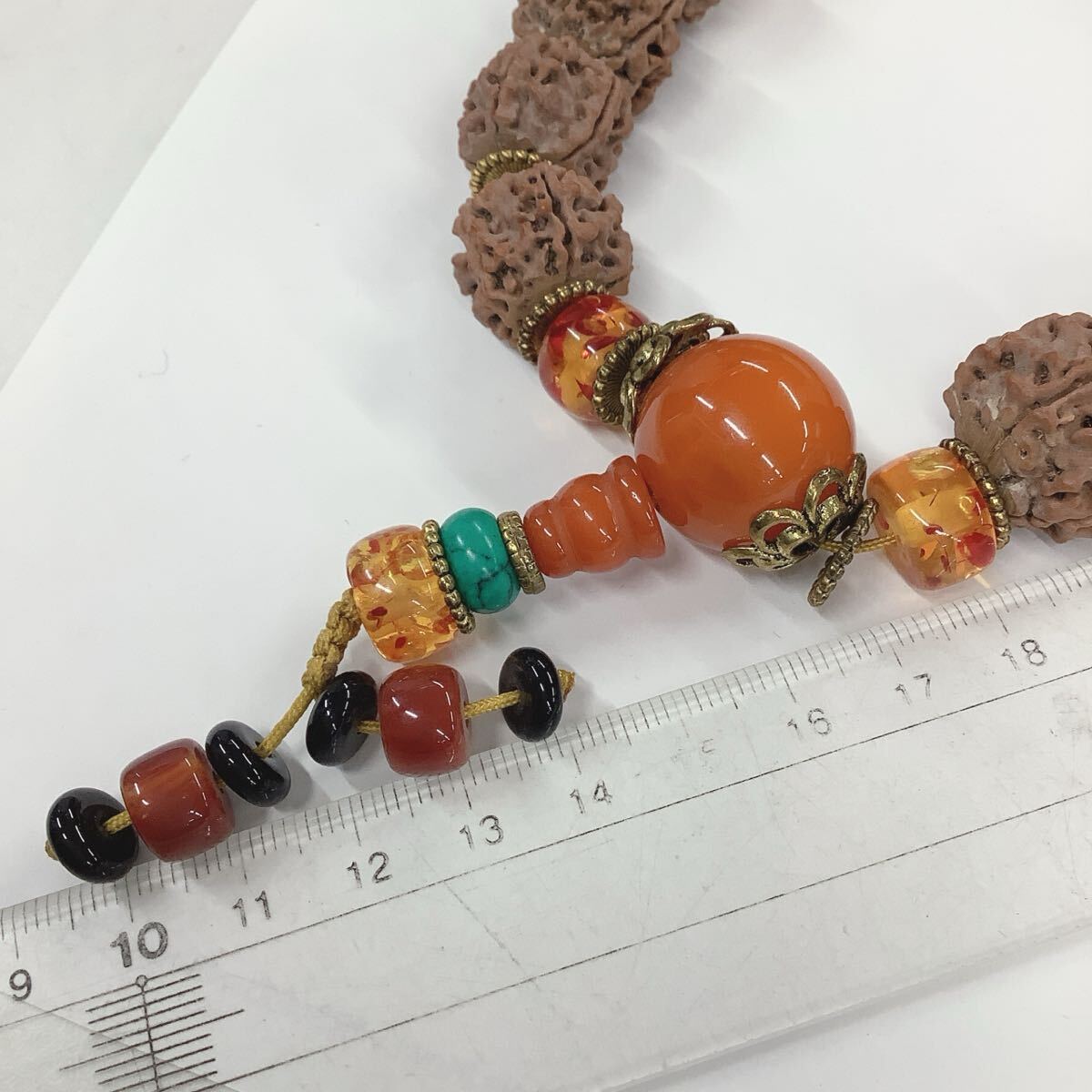 Yahoo!オークション - ハ2137H 菩提樹の実 お念珠 御念珠 数珠 送料込...