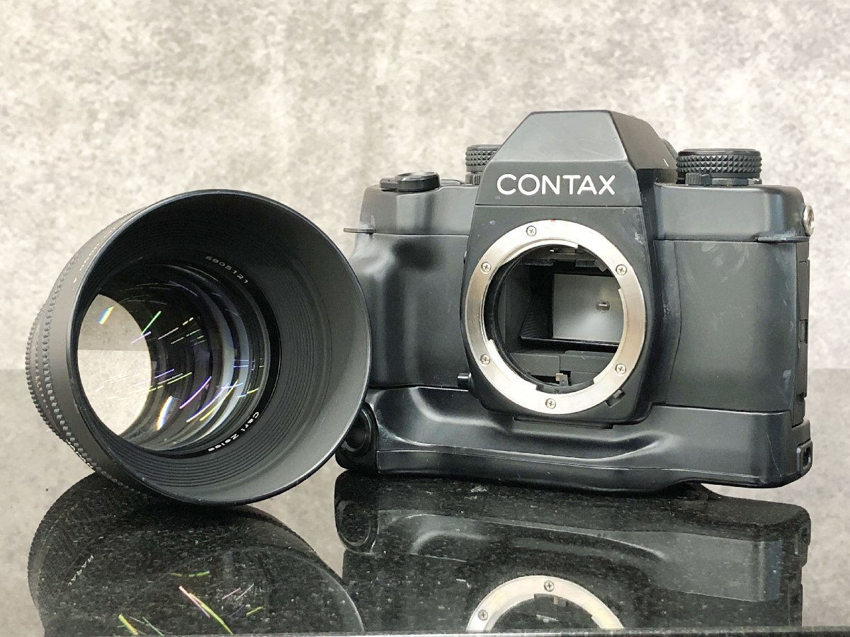 Yahoo!オークション - 【 J 】 K0901 CONTAX ST Carl Zeiss Planar F1....