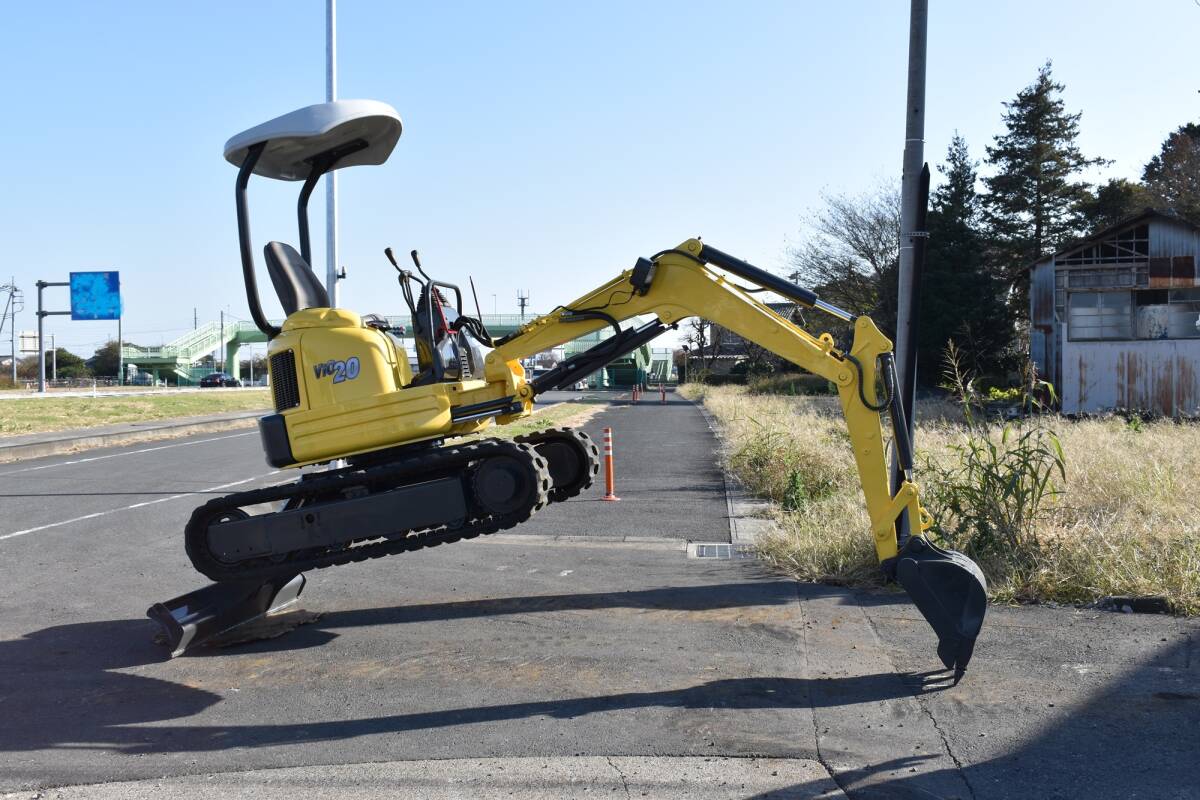 Yahoo!オークション - 【No. 420】埼玉発 ヤンマー 油圧シャベル VIO20...