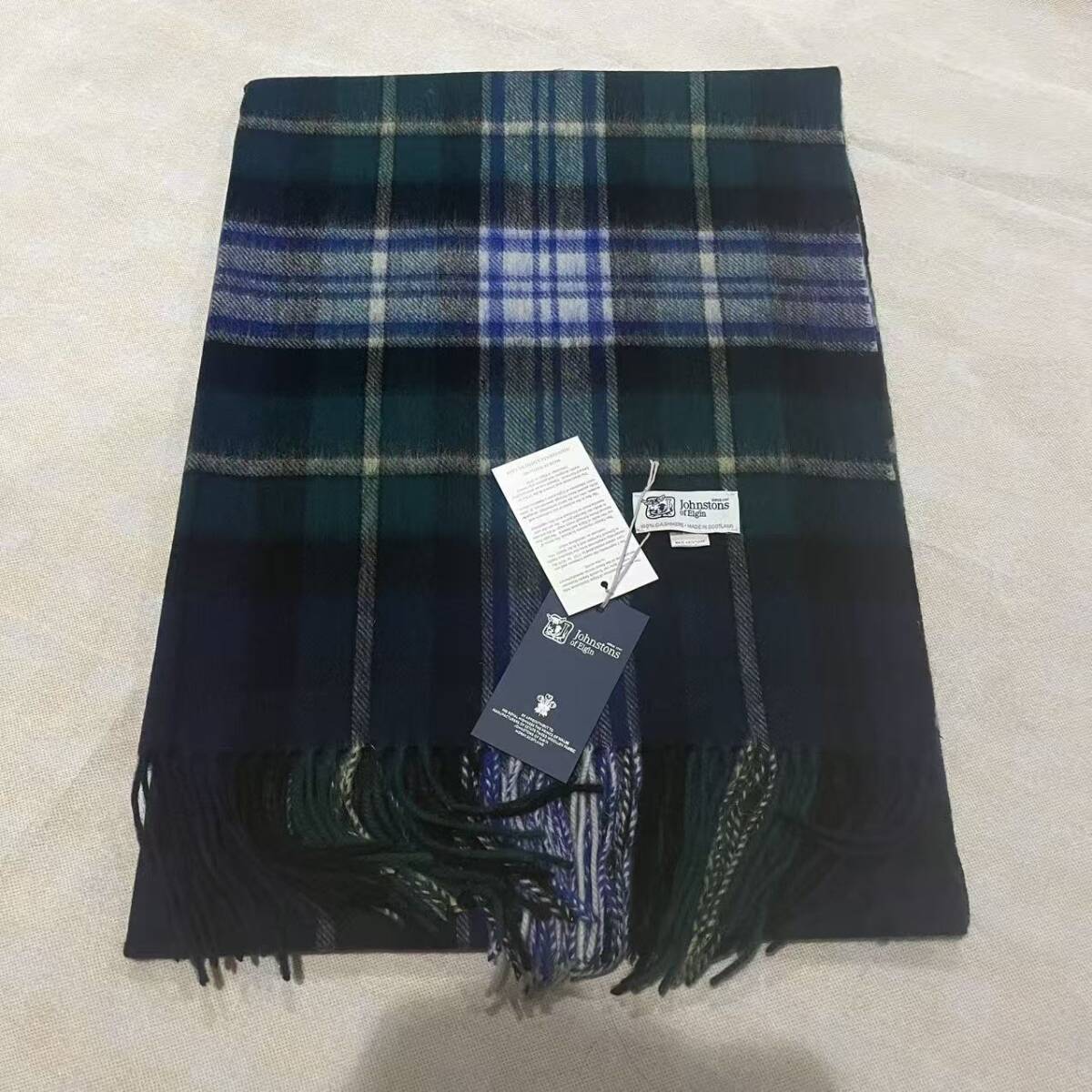 Yahoo!オークション - Johnstons ジョンストンズ カシミア 大判ストー...