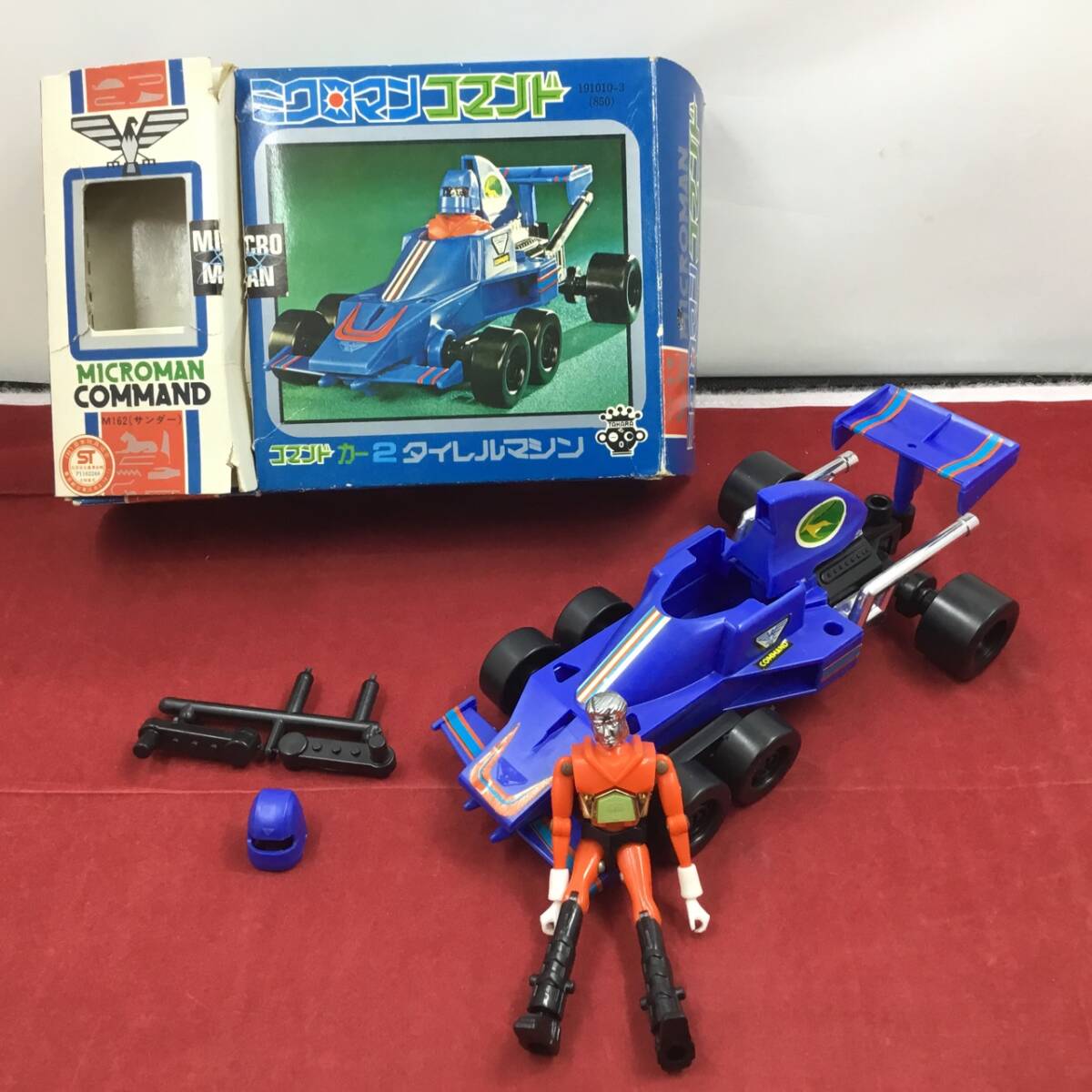 Yahoo!オークション - 当時物TAKARA 旧タカラ ミクロマン コマンドカー...