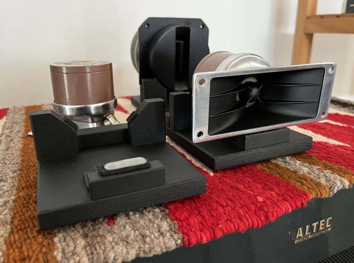 Yahoo!オークション - JBLツイータースタンドF 檜 黒ペア 2402 2405 07...