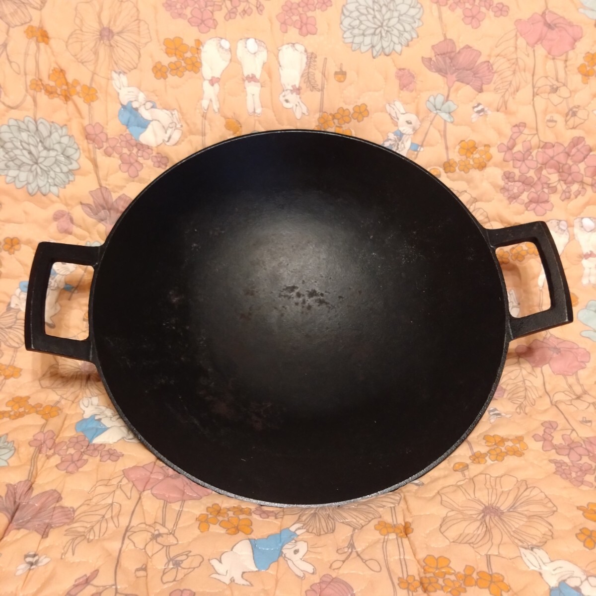 Yahoo!オークション - 京都 岩鋳 IWACHU 南部鉄器 中華鍋 フライパン ...