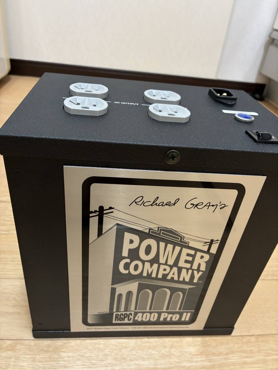 (뜻)이유 있어 신품 신형 RGPC 400 ProⅡ 전원 인핸서 리처드 그레이 스테라 정규 수입품 클린 전원 Richard Gray\'s Power Company ...