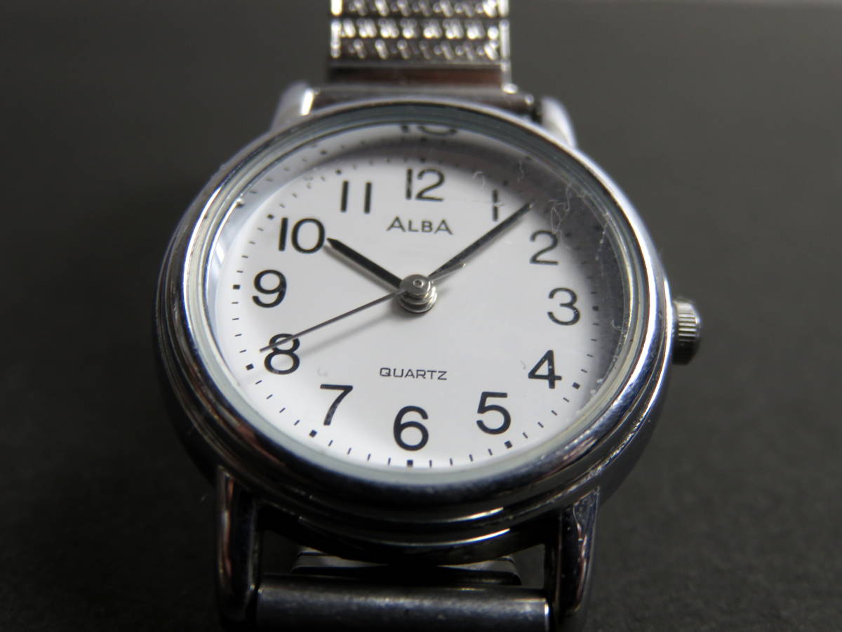 Yahoo!オークション - セイコー SEIKO アルバ ALBA クォーツ 3針 Y136-...